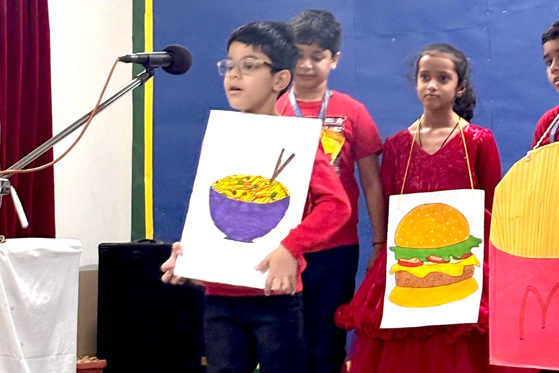 Class 3F Assembly on Healthy Eating Habits: A Lesson for Life - THE ...